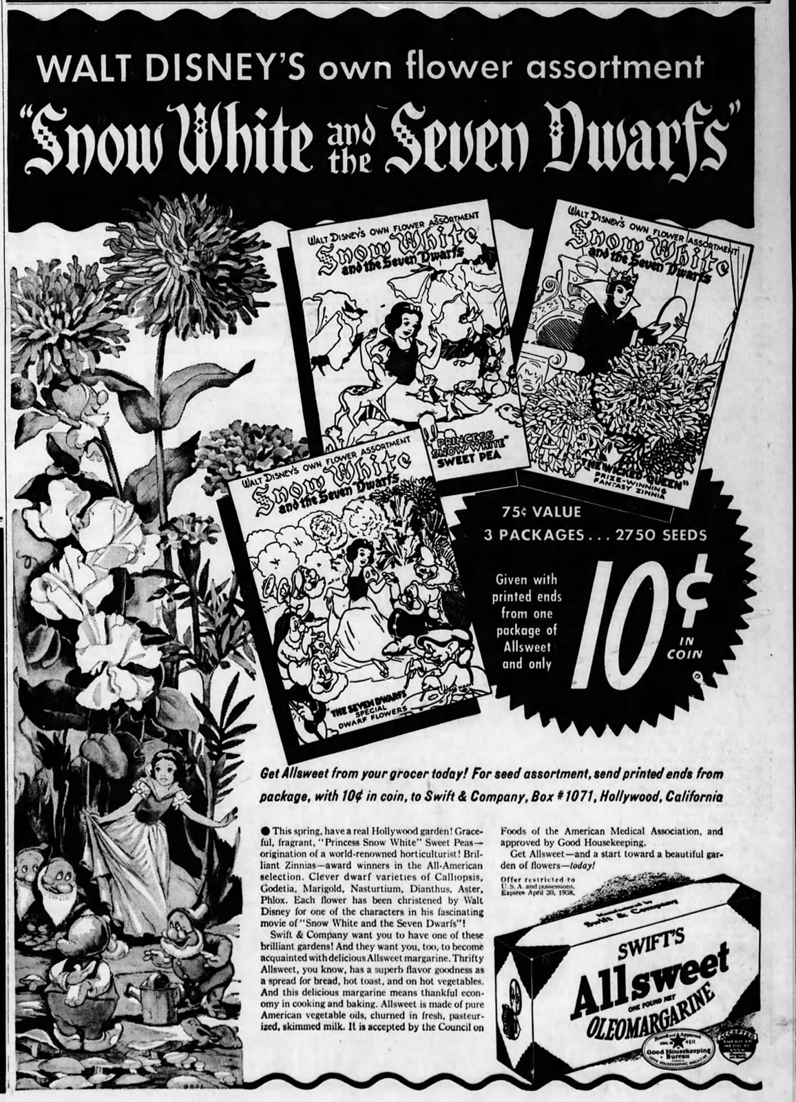 Filmic Light - Snow White Archive: 1938 Newspaper Ads for Snow White ...