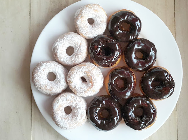 Resepi Donut Gebu - Pink Pegaga