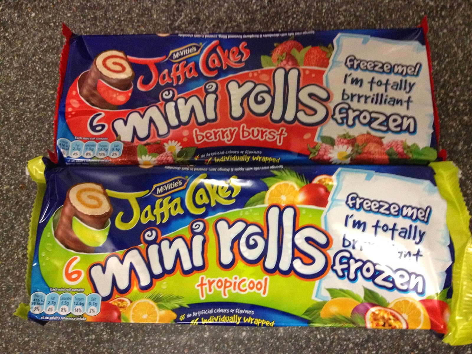 A Review A Day: Today's Review: Jaffa Cakes Mini Rolls: Berry Burst ...