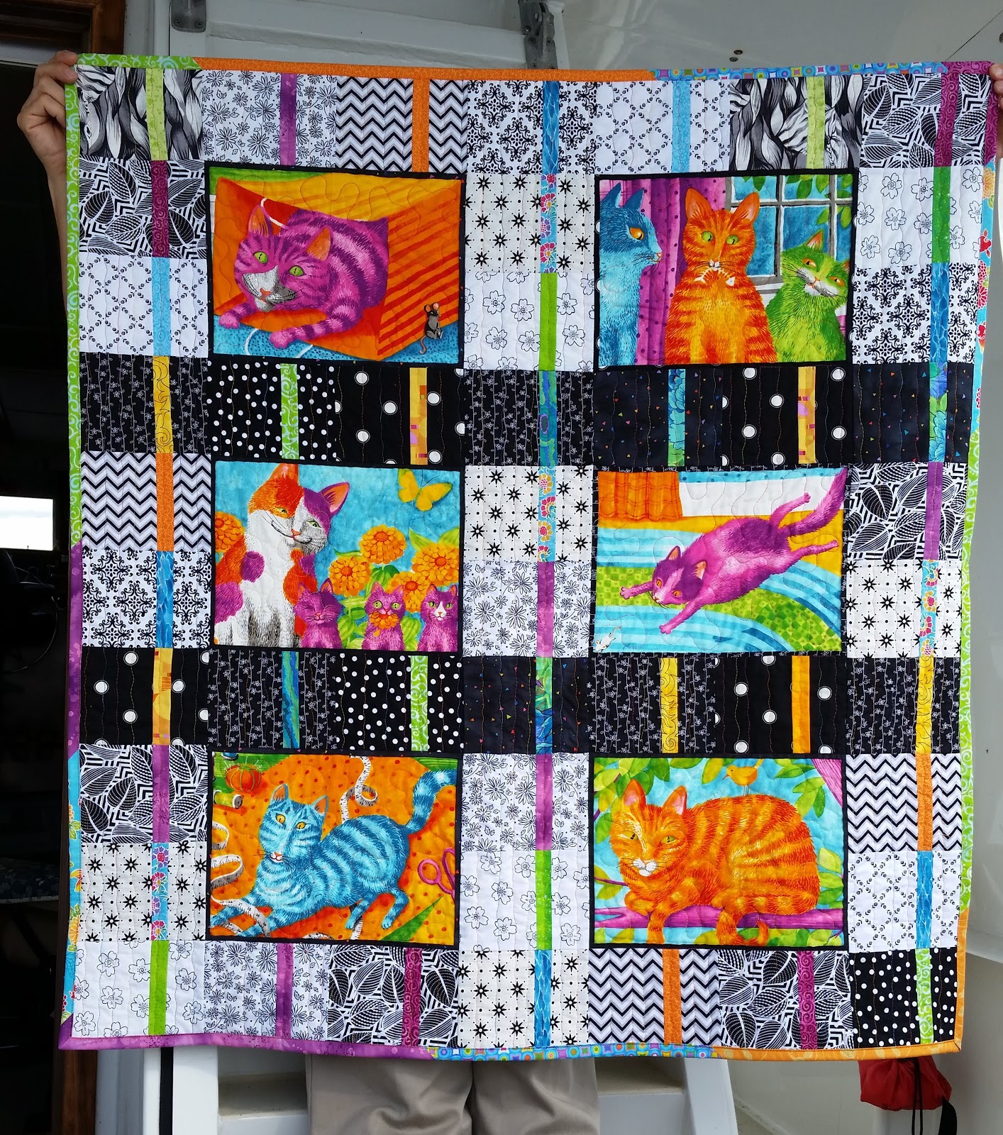 Quilt Odyssey: SPLASH! of color QAL