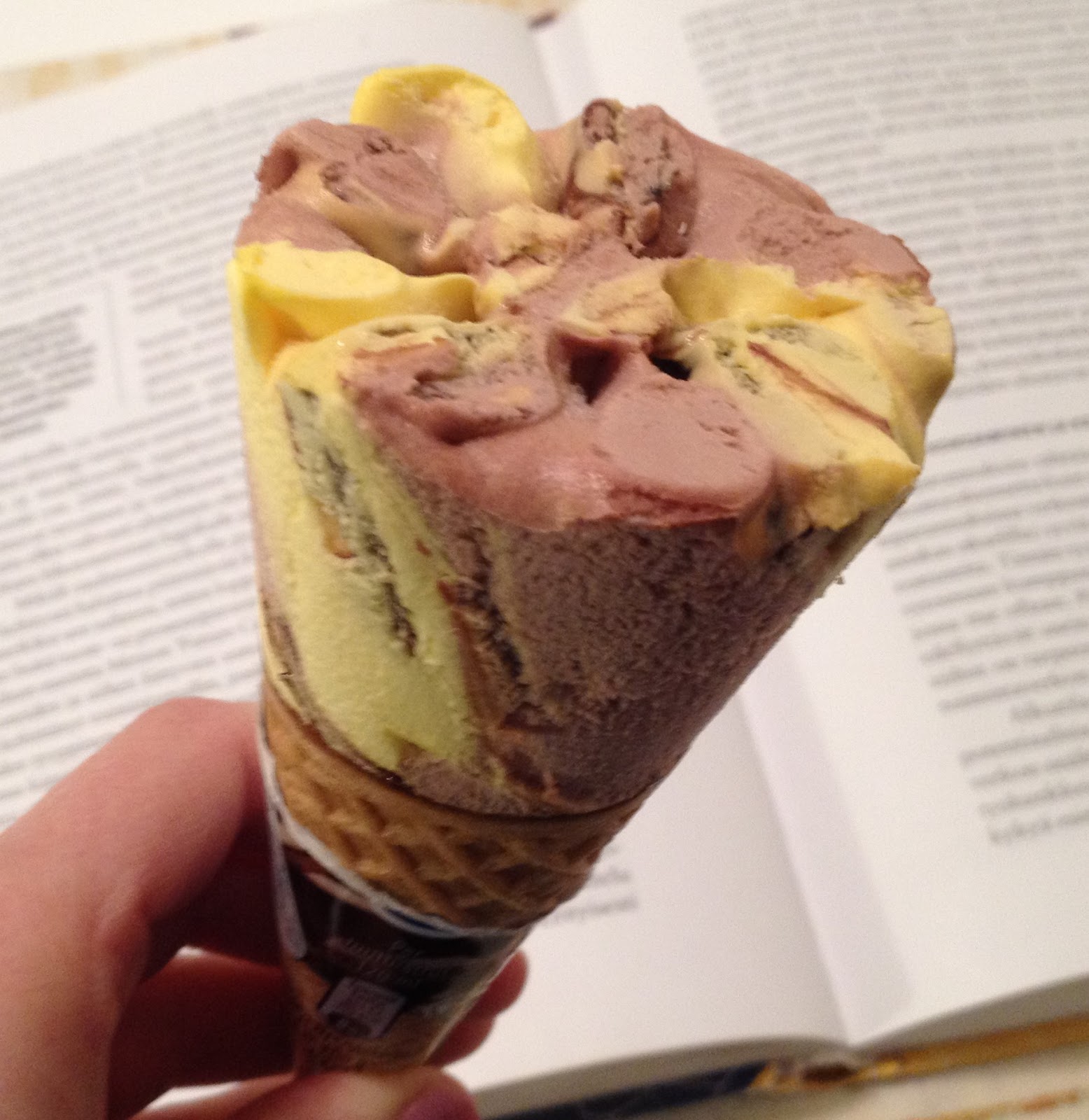 Jäätelön viemää: Pingviini Banaani-Suklaa