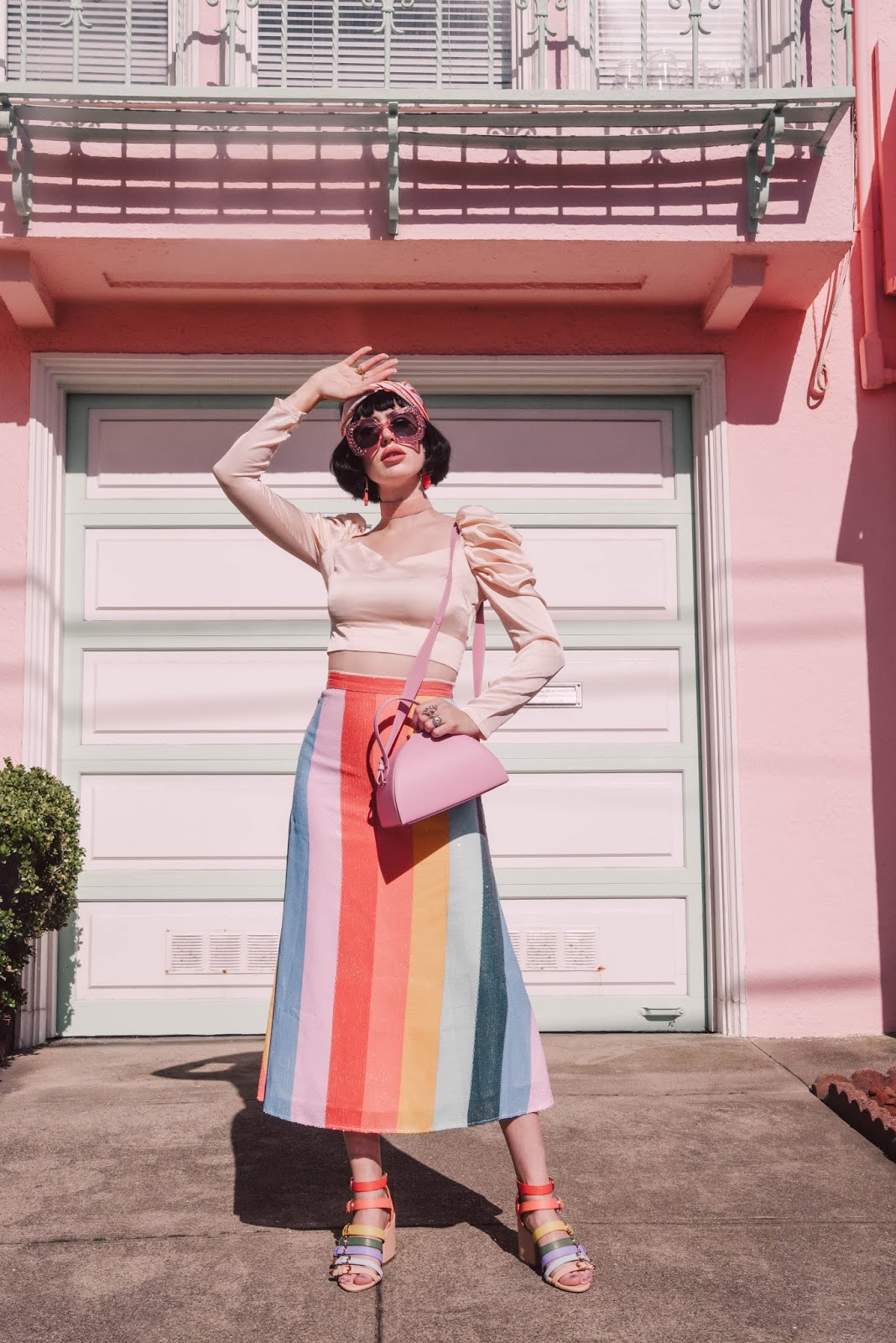 The Pink House - A Fashion Nerd, A Colorful Fashion Blogger in Los Angeles