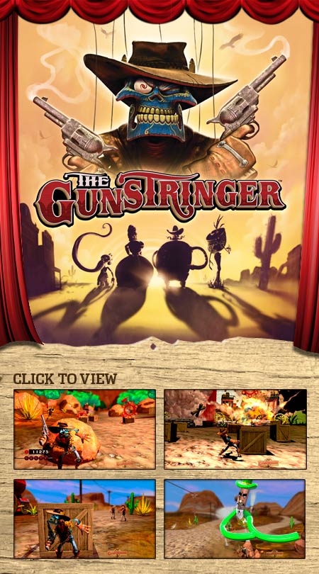 Kinect Games for Kids: Gunstringer Kinect