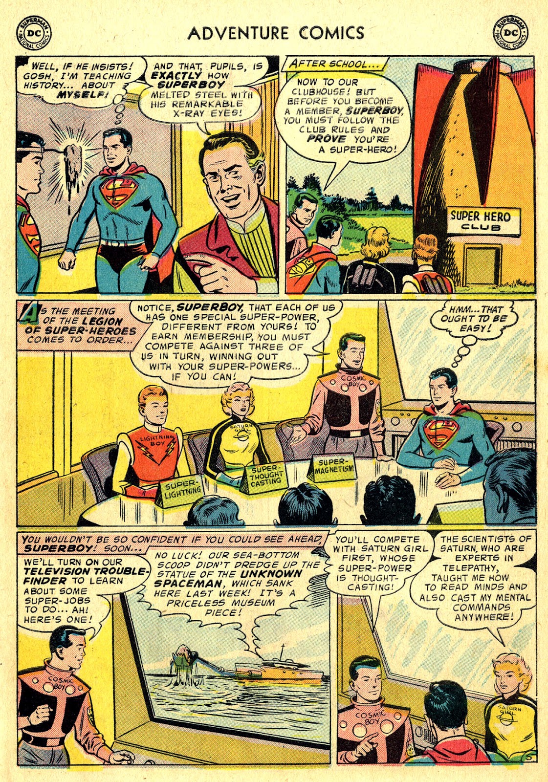 Days of Adventure: Adventure Comics # 247, April, 1958