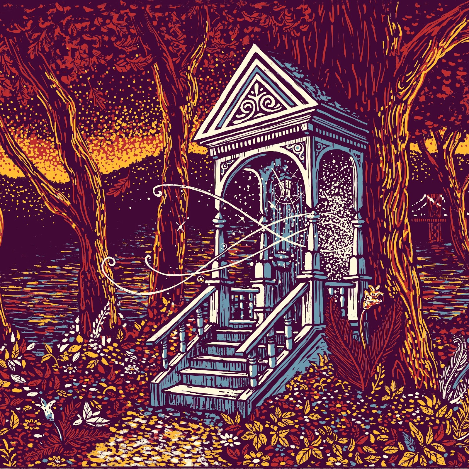 INSIDE THE ROCK POSTER FRAME BLOG: James Eads Jerry Garcia Band ...