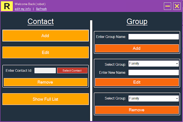 C# Contact Management System Source Code - C#, JAVA,PHP, Programming ...