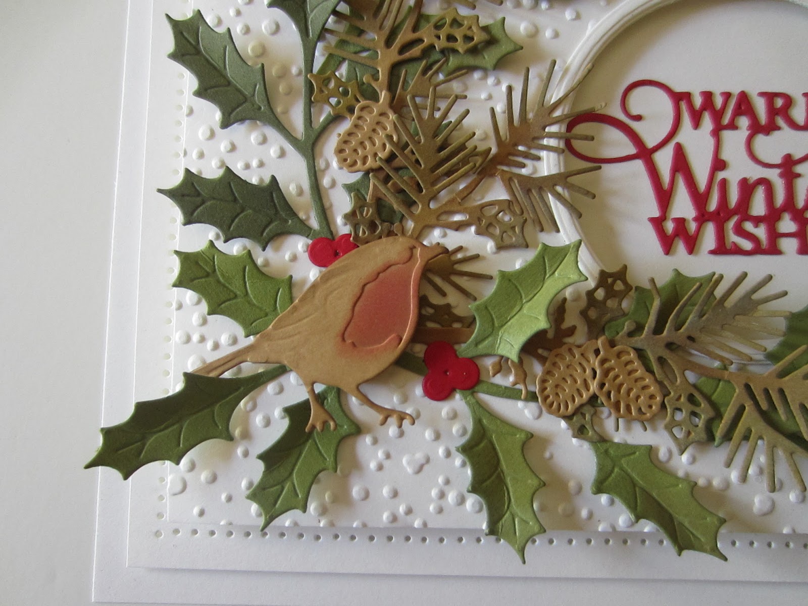 PartiCraft (Participate In Craft): Christmas Robin Card