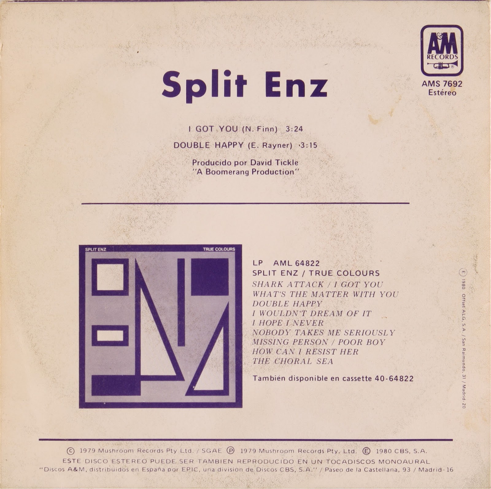 New Zealand Musiceum: Split Enz
