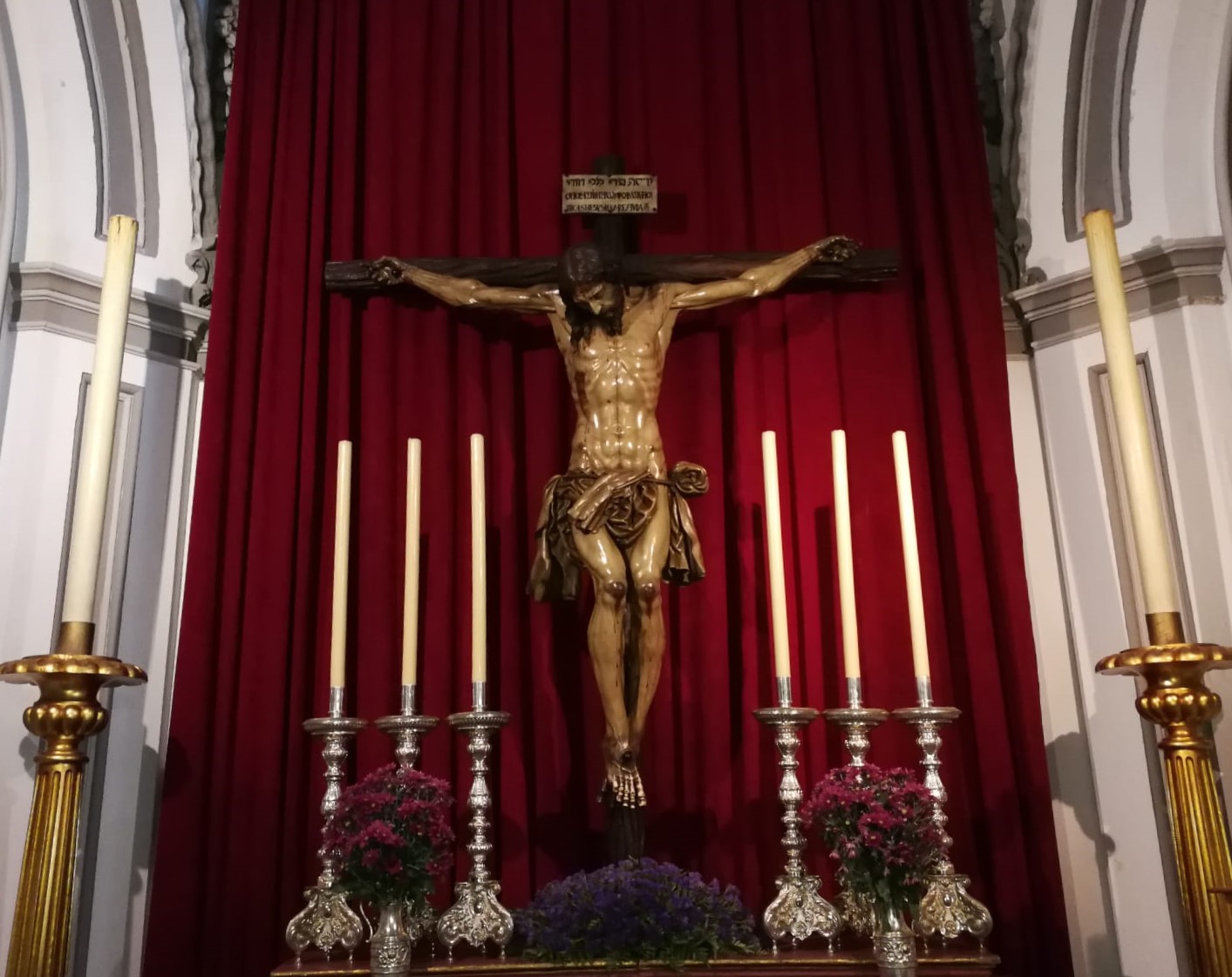 Costaleros de Oviedo: Málaga: El gran crucificado del siglo XX en Andalucía