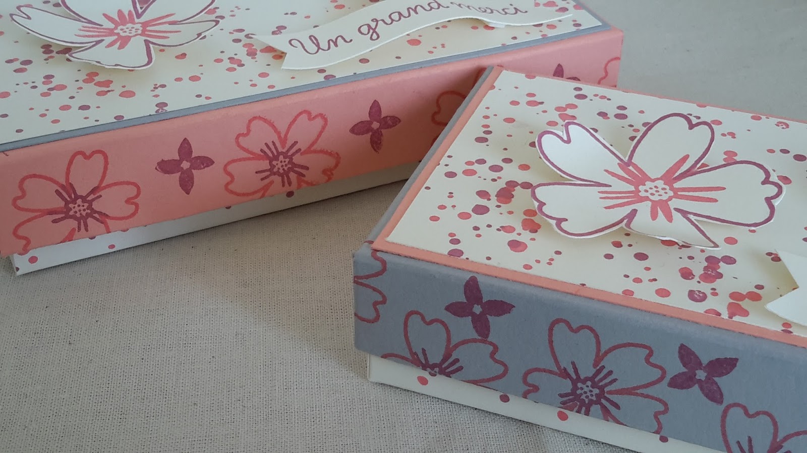 Ideacreations: Boites avec le set Amour et Affection