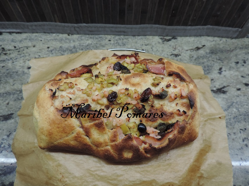 COCINANDO CON MARIBEL: Pan integral relleno de bacon, jamón de pavo ...