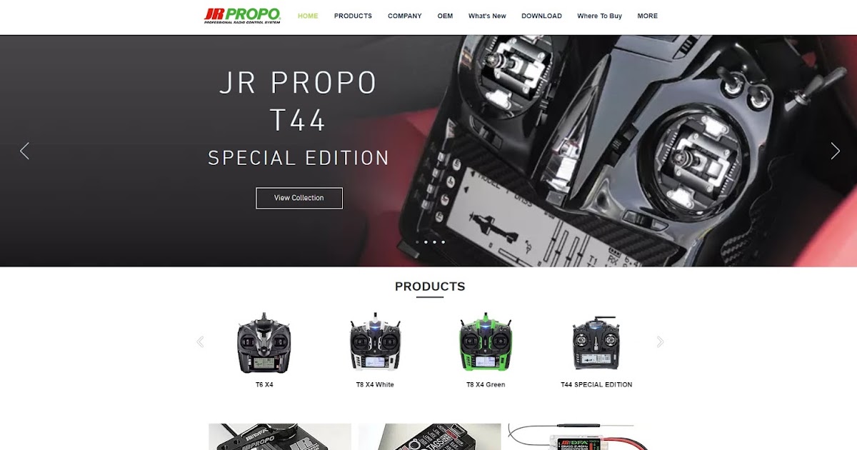 JR PROPO 新しいWebサイト公開|ラジコンもんちぃ - オフロード/オンロード/ドリフト ラジコンニュース