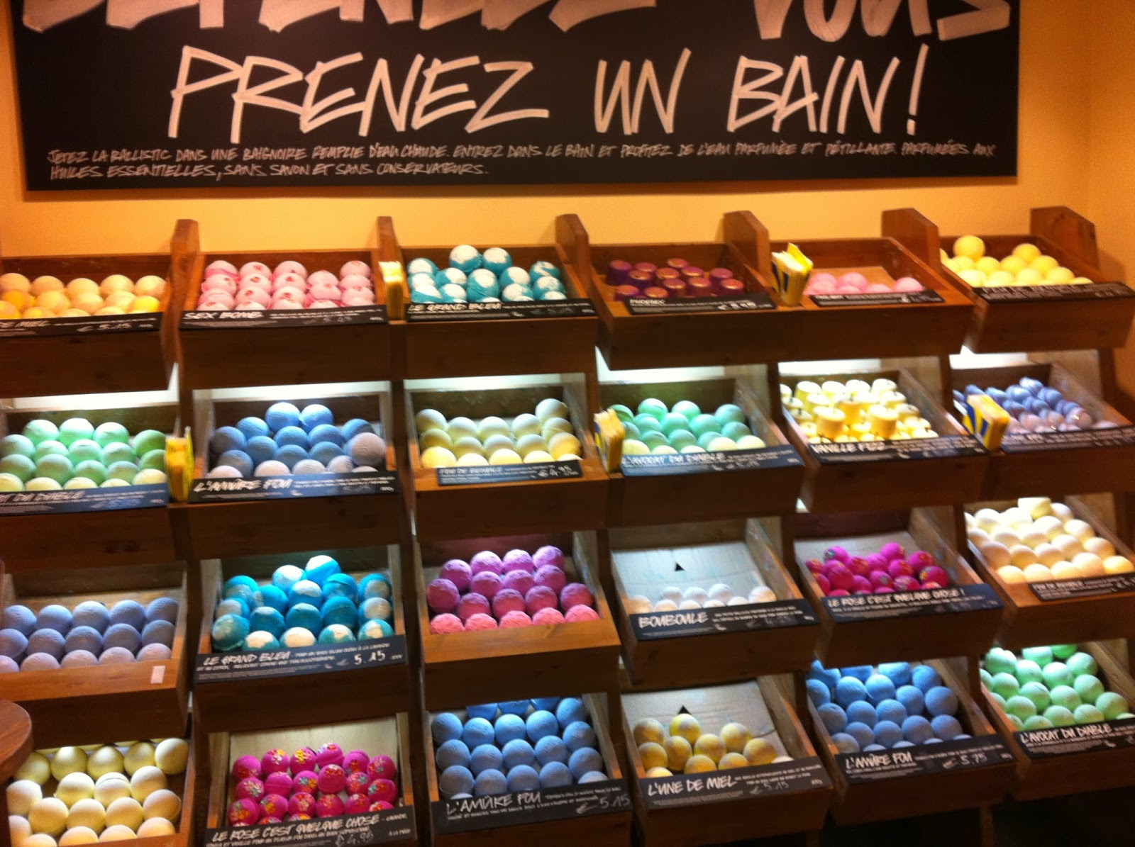 vocation girly: Une découverte avec les produits LUSH