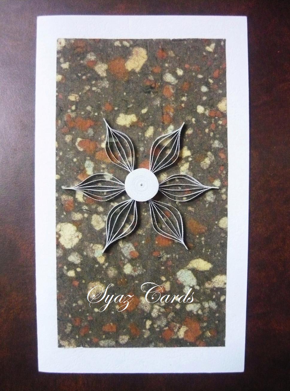 Syaz Cards: My wisdom flower