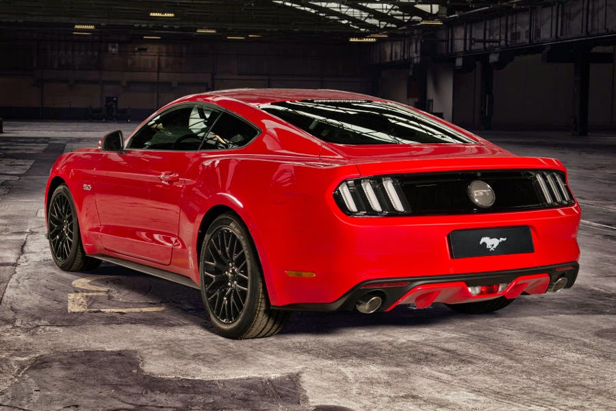 Key stats for the Euro-spec Ford Mustang - Types cars