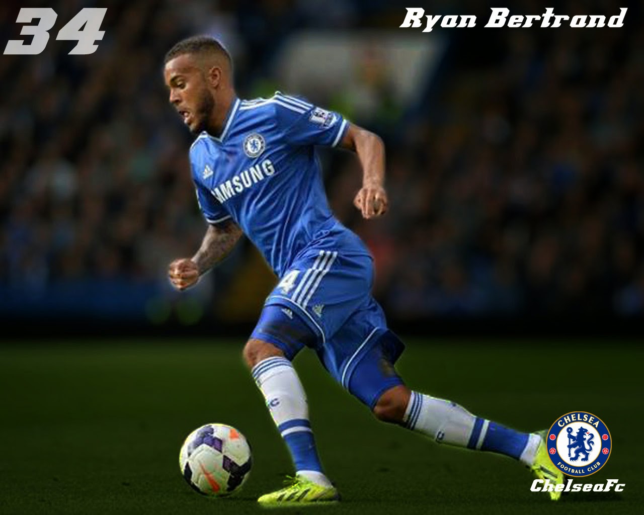 Ryan Bertrand Wallpaper ChelseaFc - Player Football Wallpaper