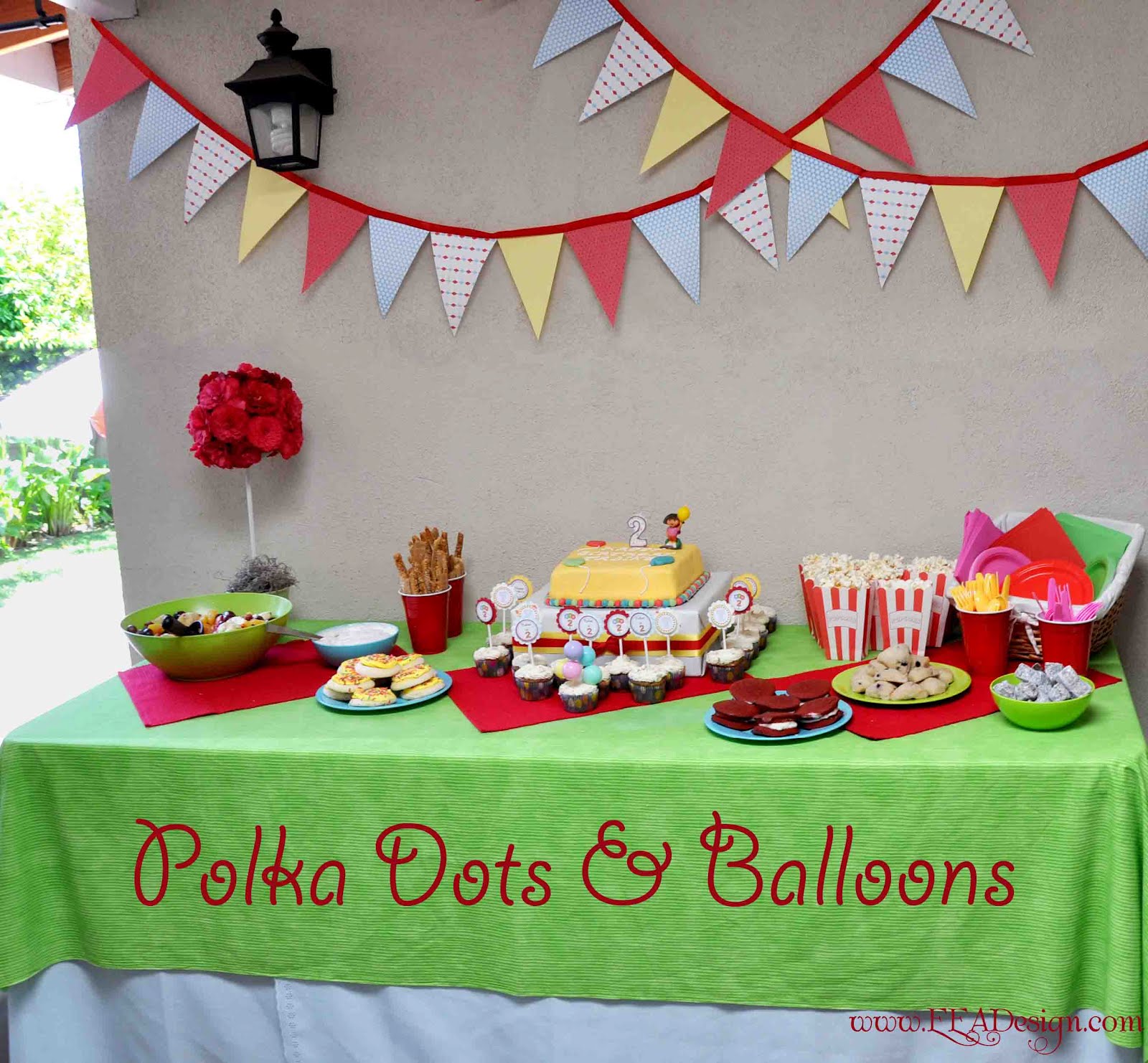 Enchanted Events & Design: {Event Recap} Polka Dot & Balloon Birthday