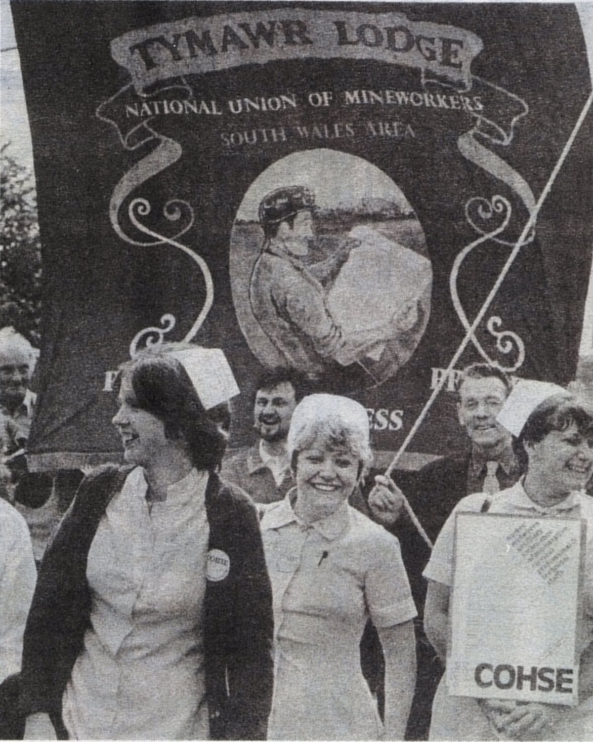 COHSE: Miners Support NHS Workers 1982