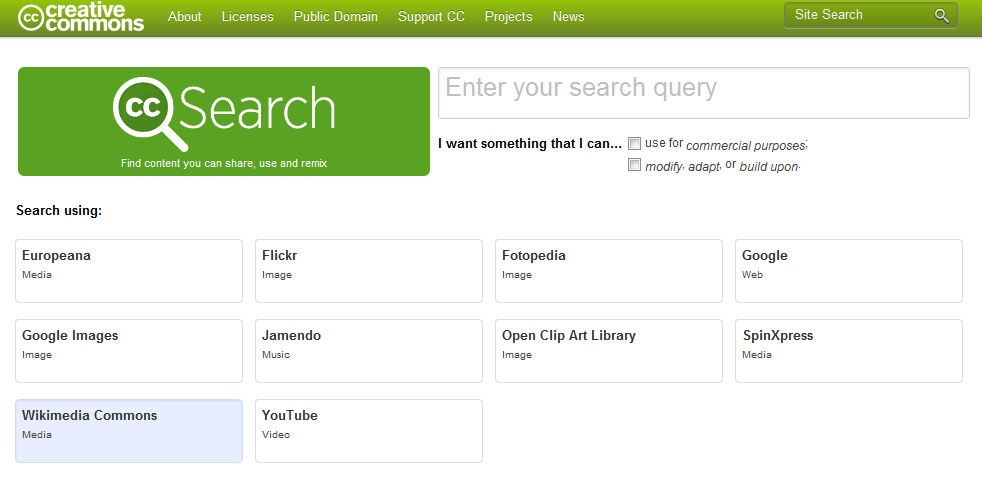 WotW: Search for Safe Images with Creative Commons - Housewife Eclectic