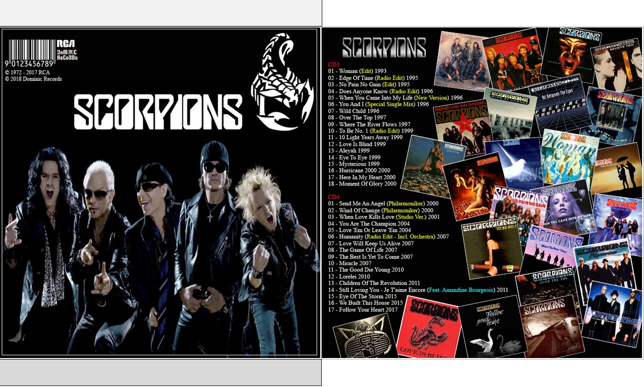 MUSICOLLECTION: SCORPIONS - Anthology - 2018