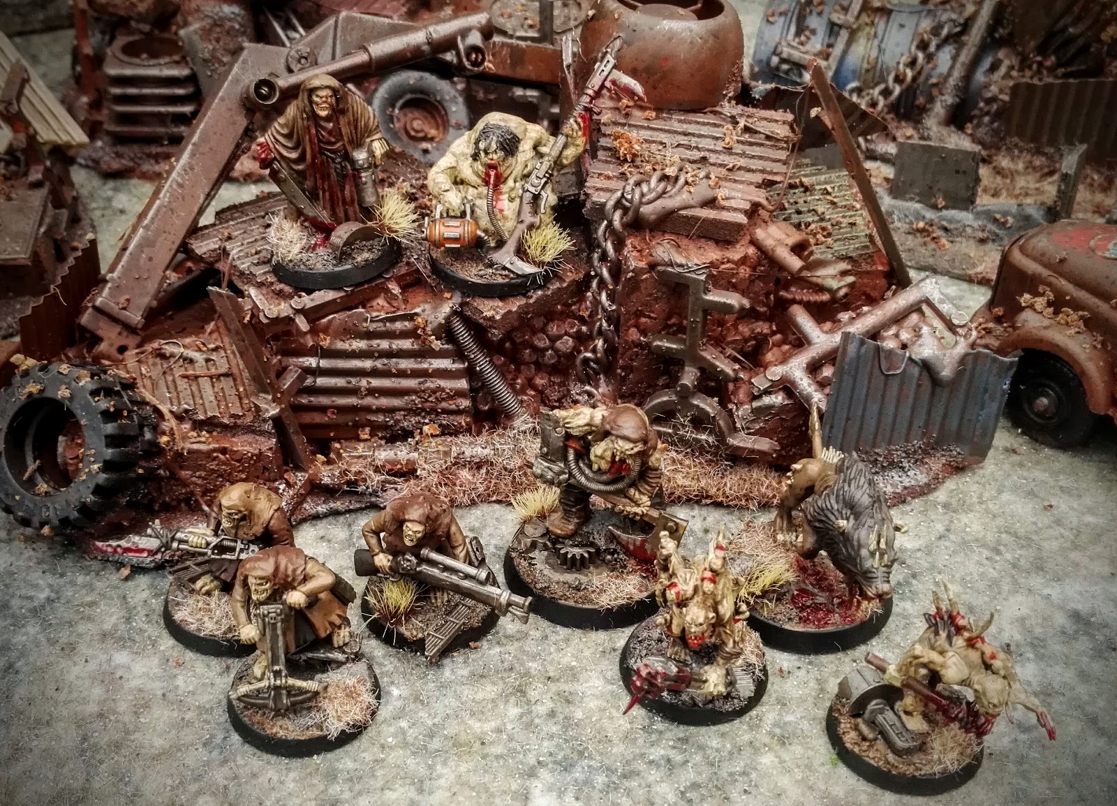 Bloodbeard's Garage: This Is Not A Test: Mutant Cannibals