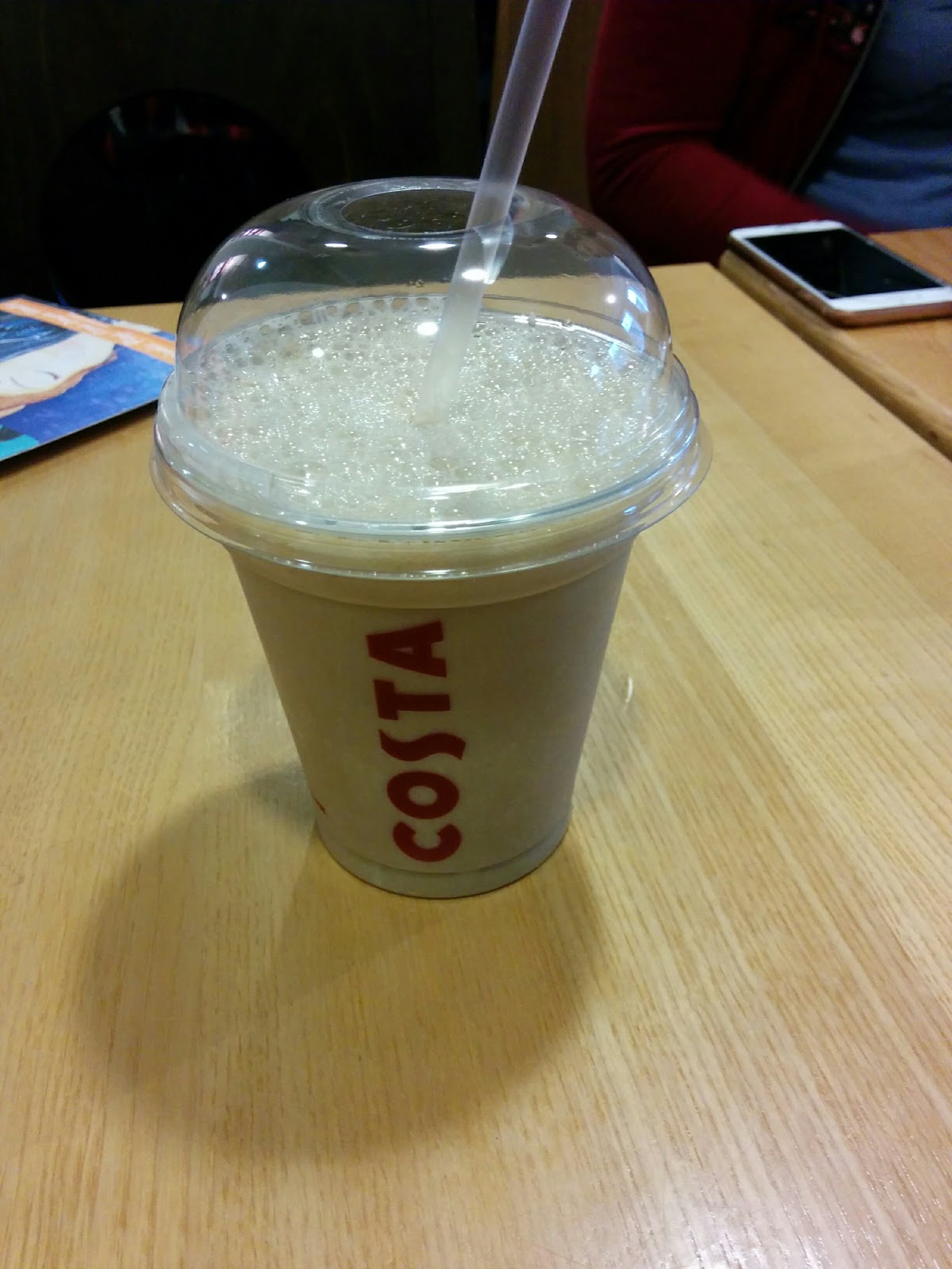 The Excited Eater: New Costa Coffee, Oat and Banana Smoothie