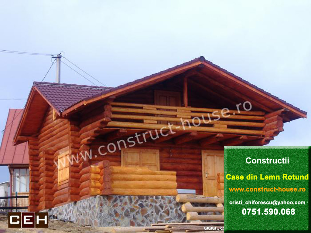 Case din Lemn Rotund | Constructii si Design de Case din Lemn Rotund in ...