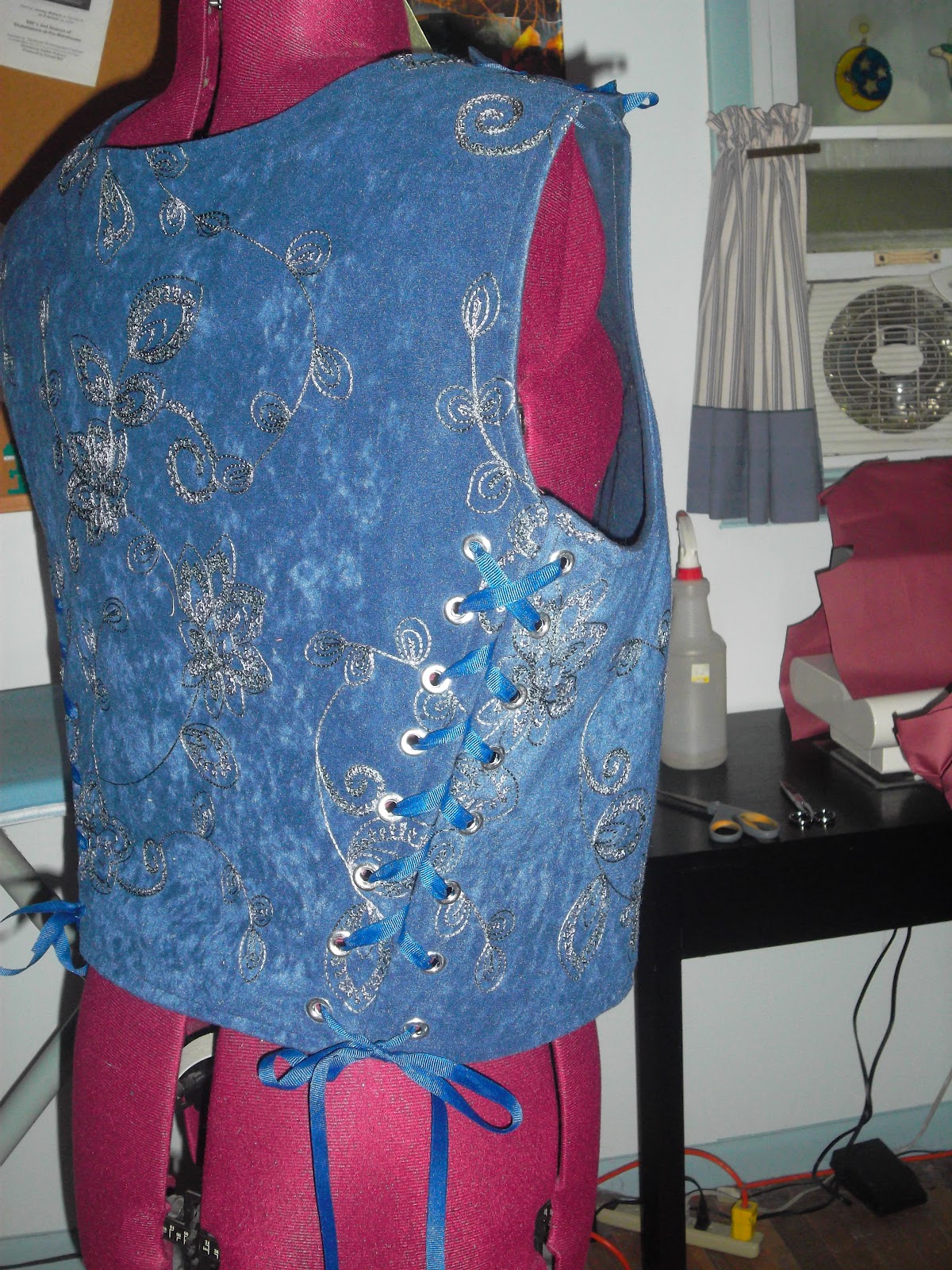 Eleventh Hour Sewing: Blue Bodice