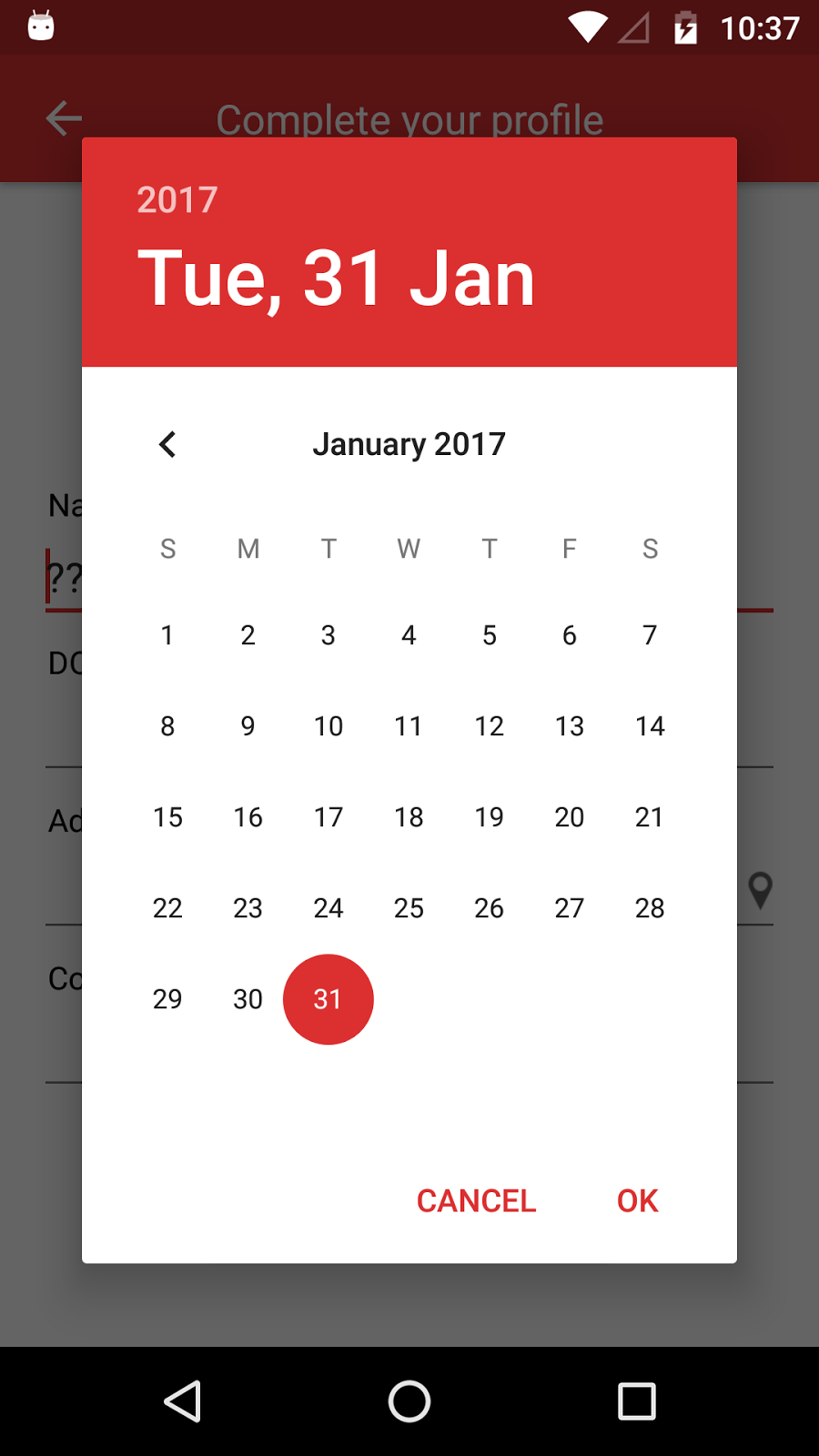 Convert Date Picker Dialog Calendar View Into Spinner Mode Android convert-date-picker-dialog-calendar-view-into-spinner-mode-android