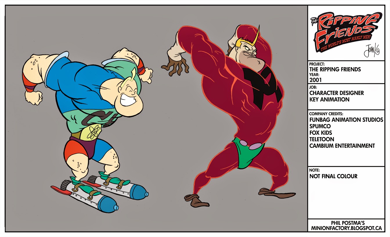 MINION FACTORY: 2001 - The Ripping Friends!