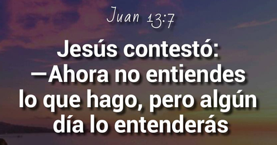 Juan 13:7 - Comparte la Biblia - Versículos Bíblicos