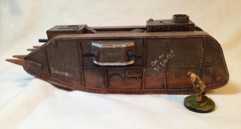 Dampf's modelling page: "The Longhorn" The Stanley Steam Tank from ...