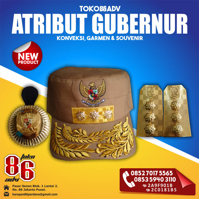 KONVEKSI 68: ATRIBUT LURAH, ATRIBUT CAMAT, ATRIBUT BUPATI, ATRIBUT ...