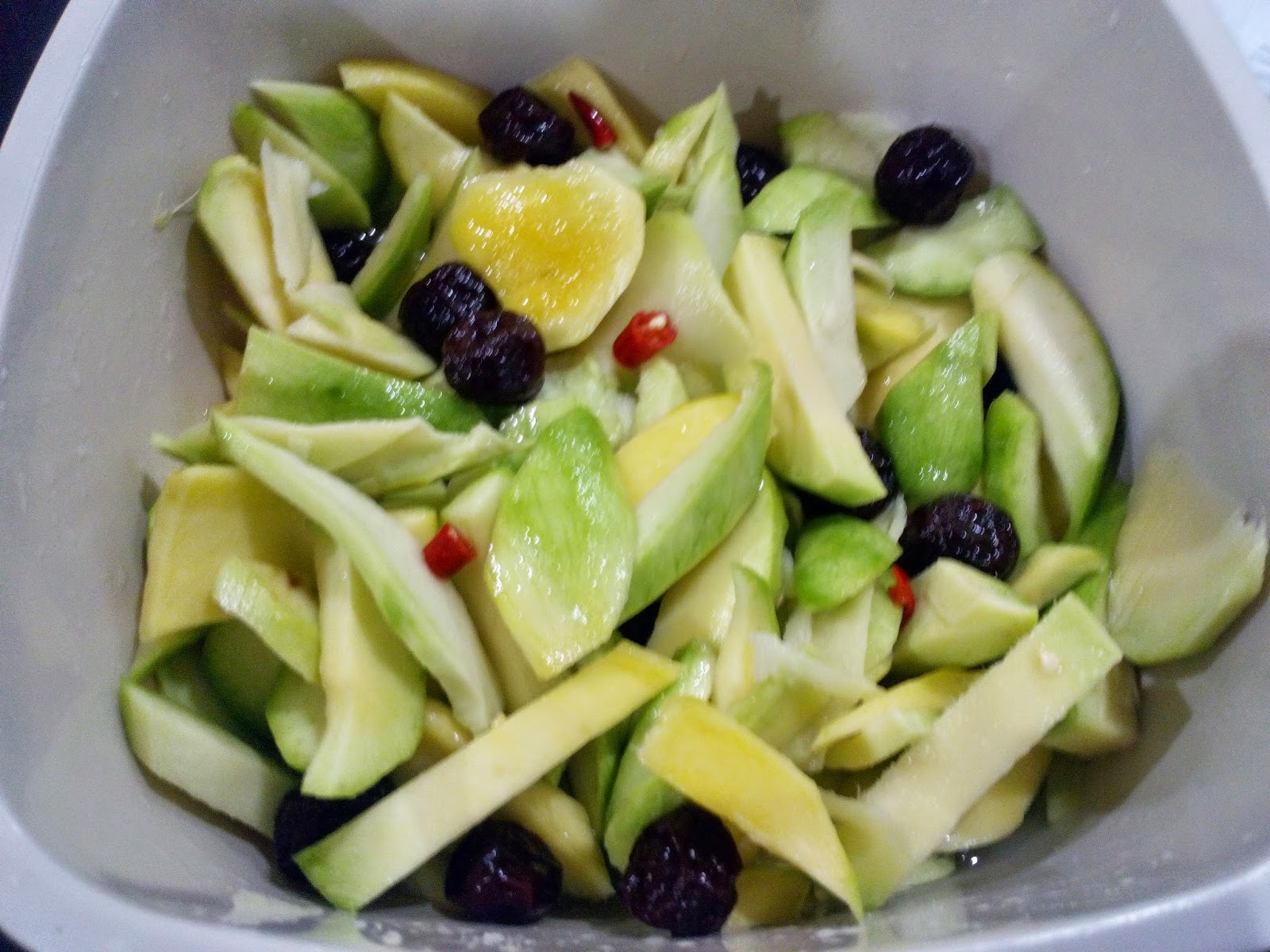 Dari Dapur Miza: Jeruk Pelam Asam Boi