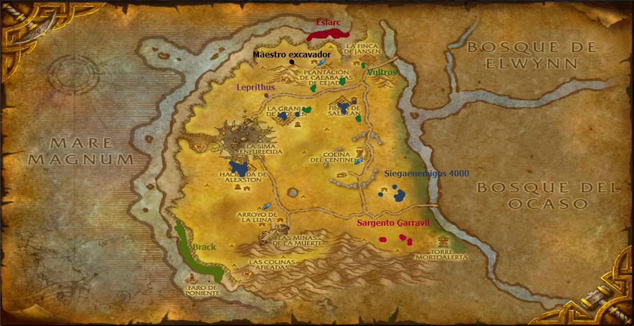 La Cueva Del Murloc: Rares en Páramos del Poniente (Reinos del Este)