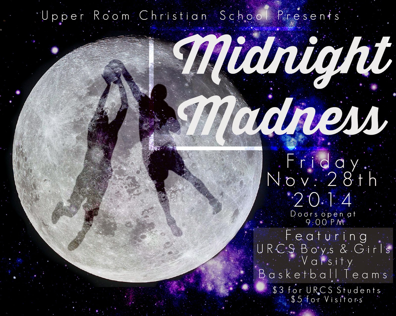 Upper Room Christian School: URCS Midnight Madness