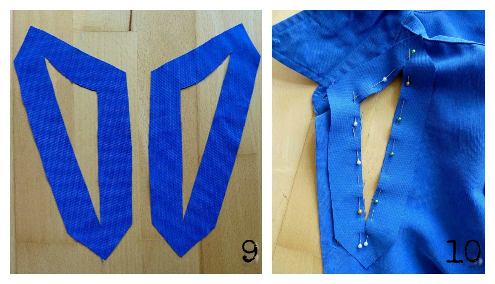 DIY cut-out shirt - A Stitching Odyssey