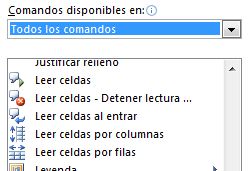 excel n' cia: Hacer que Excel hable