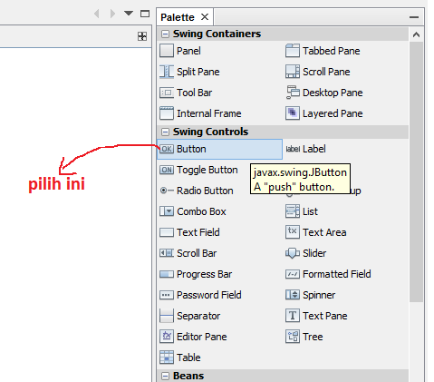 JAVA NETBEANS – CARA MEMBUAT FORM DENGAN TOMBOL HAPUS DAN TOMBOL KELUAR ~ JONCODE
