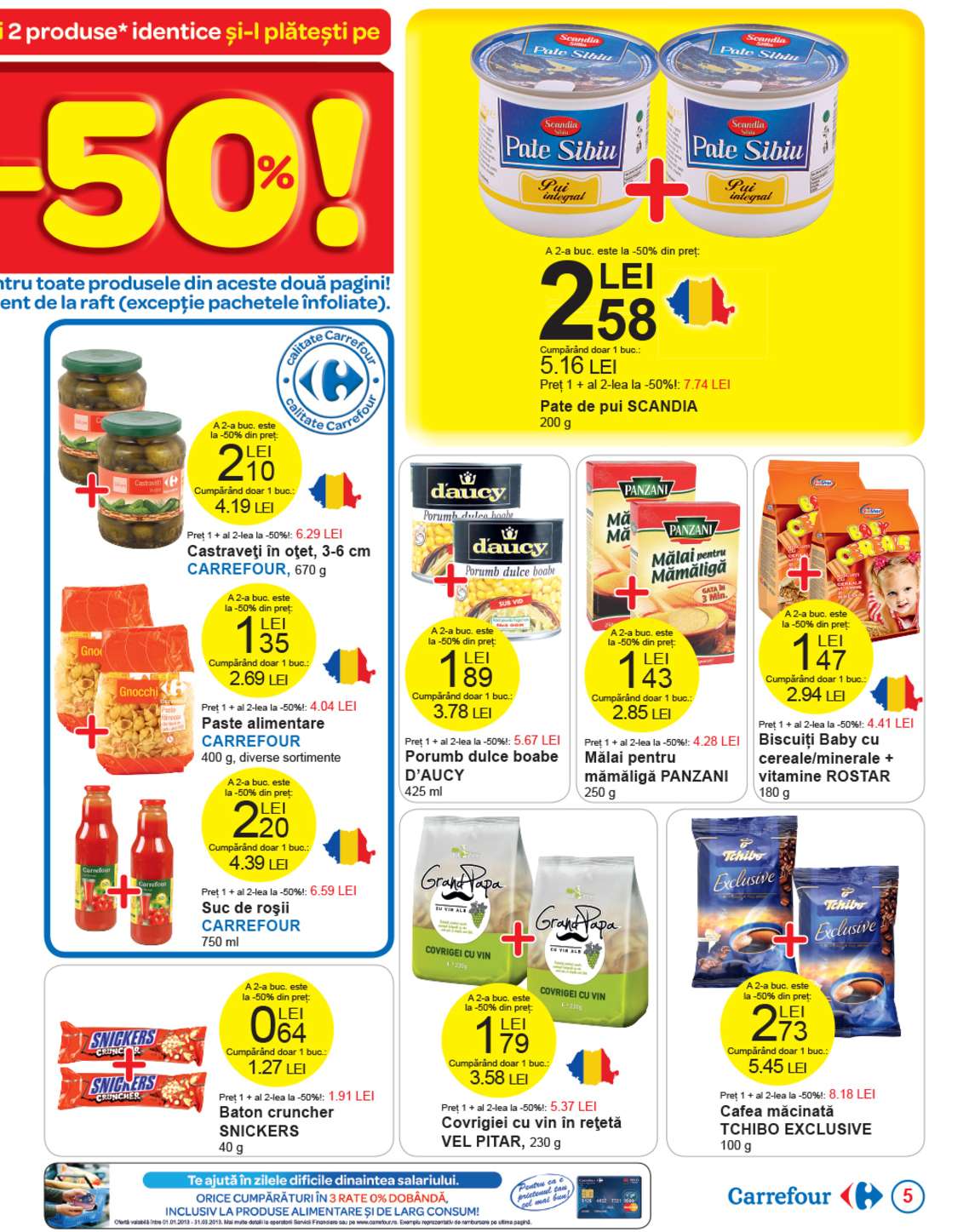 Catalog oferte si promotii: Oferta Carrefour Suceava 21-27 martie 2013