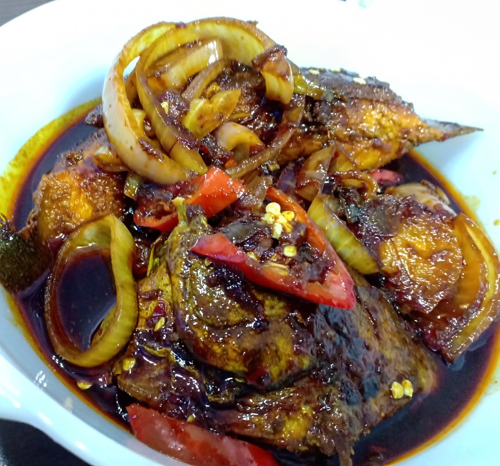 Resepi Ikan Bawal Masak Merah