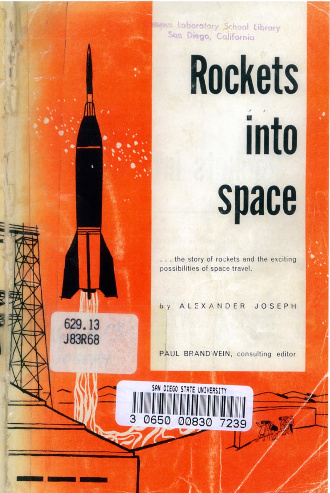 Dreams of Space - Books and Ephemera: Rockets into Space (1955)