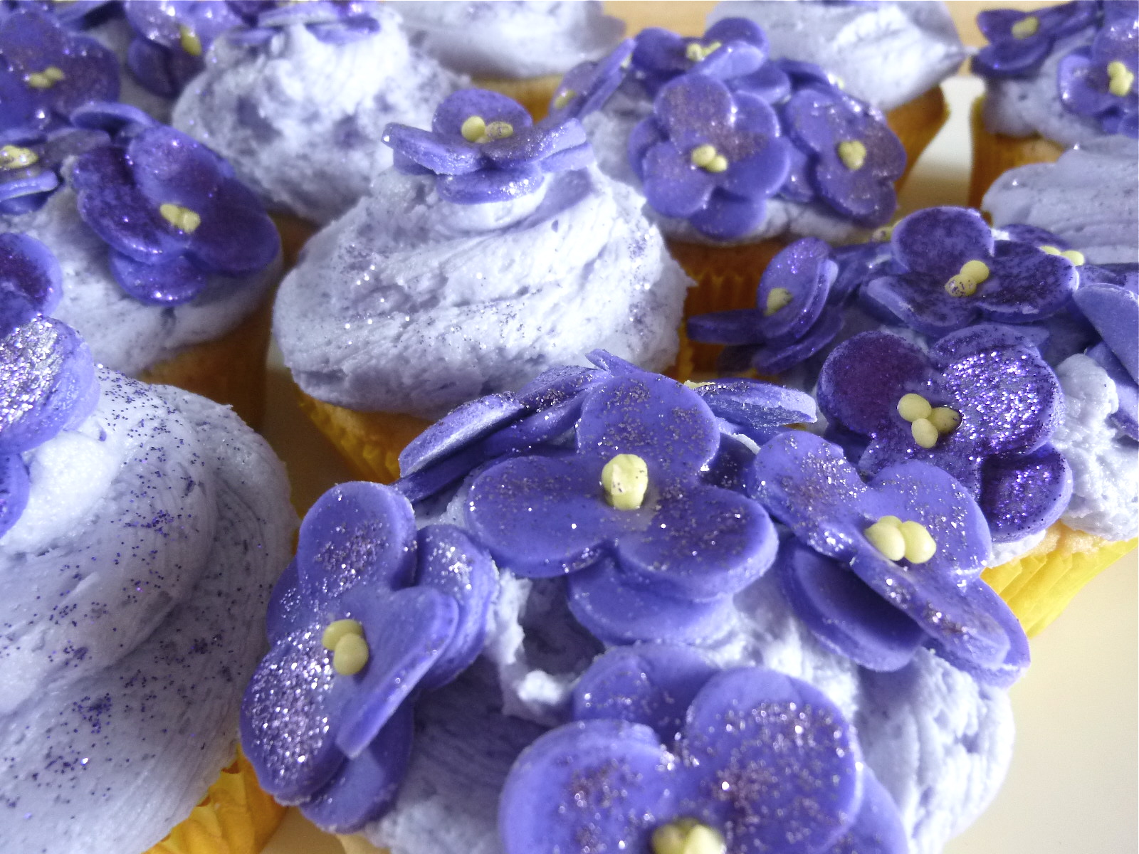 Violet White Velvet Cupcakes – Diary of a Mad Hausfrau