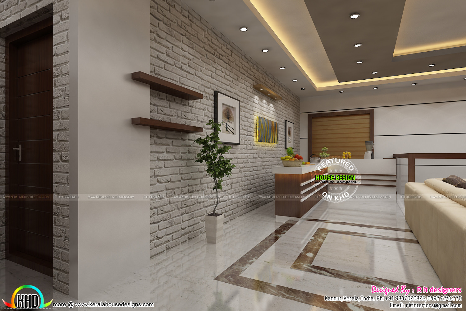 Living Room Interior Designs Kerala Home Style