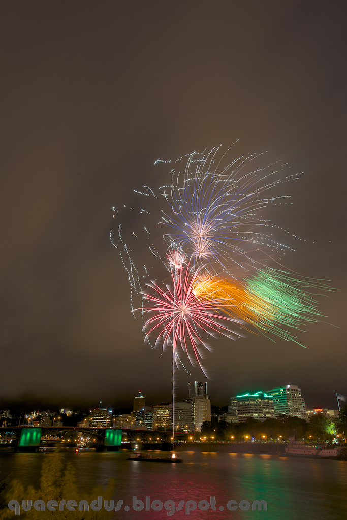 Photos by Quaeréndus: Fireworks in the Rain