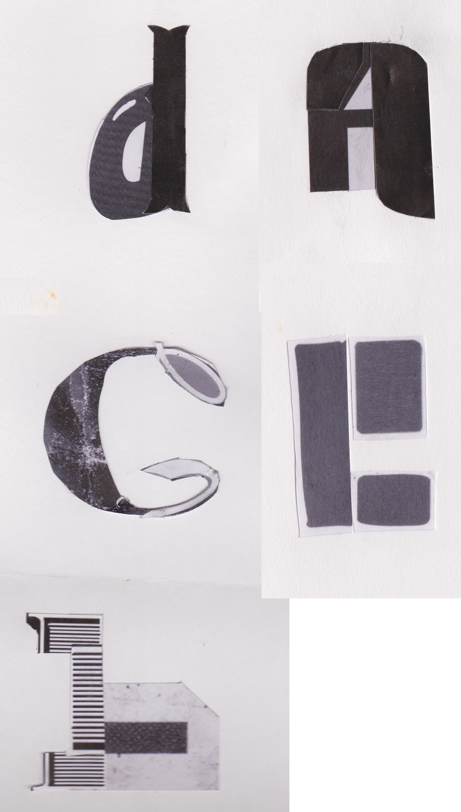 Anamtomy Of Type - Creating Letterforms | Design Practice