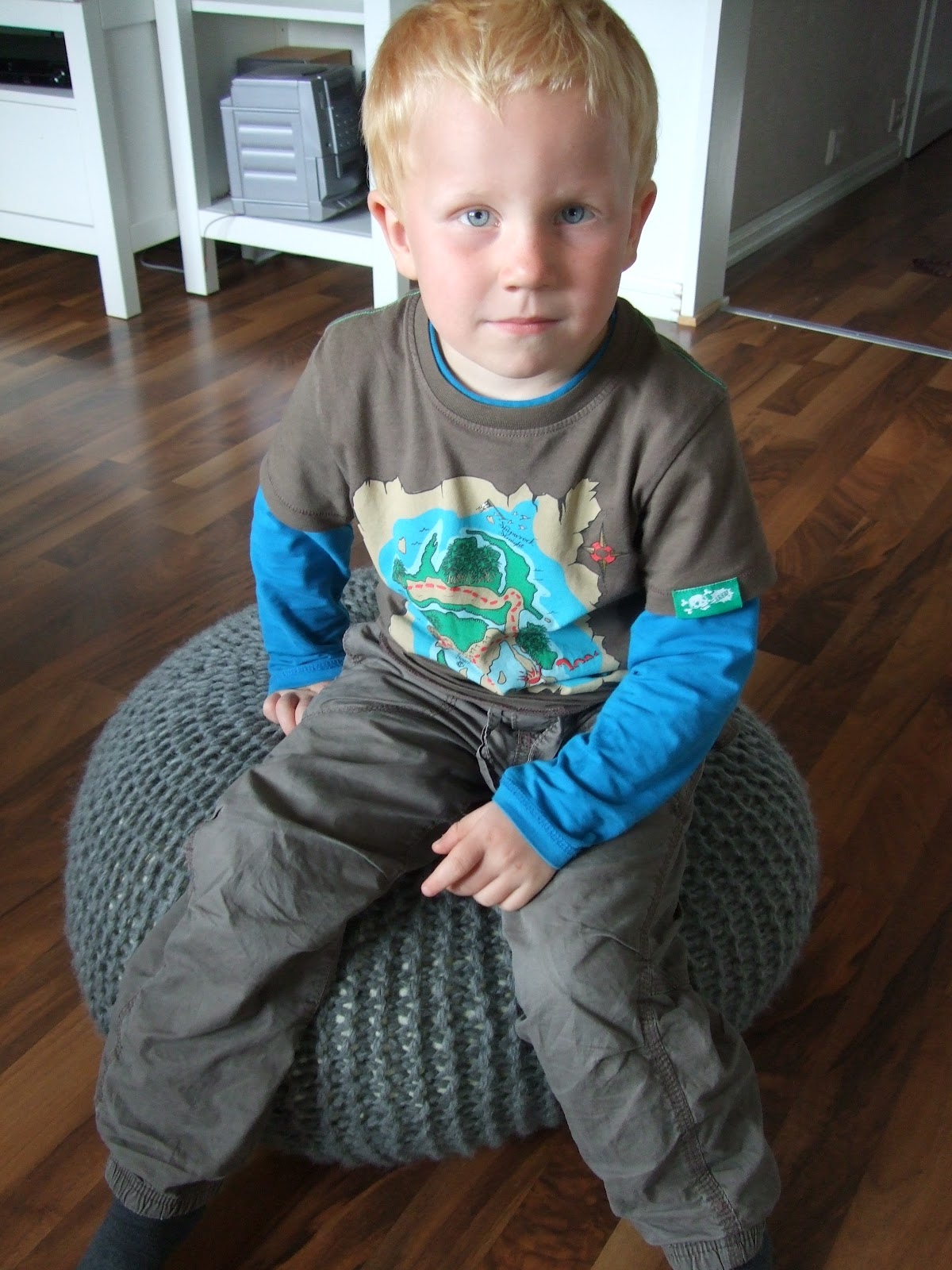 Her bor Mamsen og lillegutt: Puffen