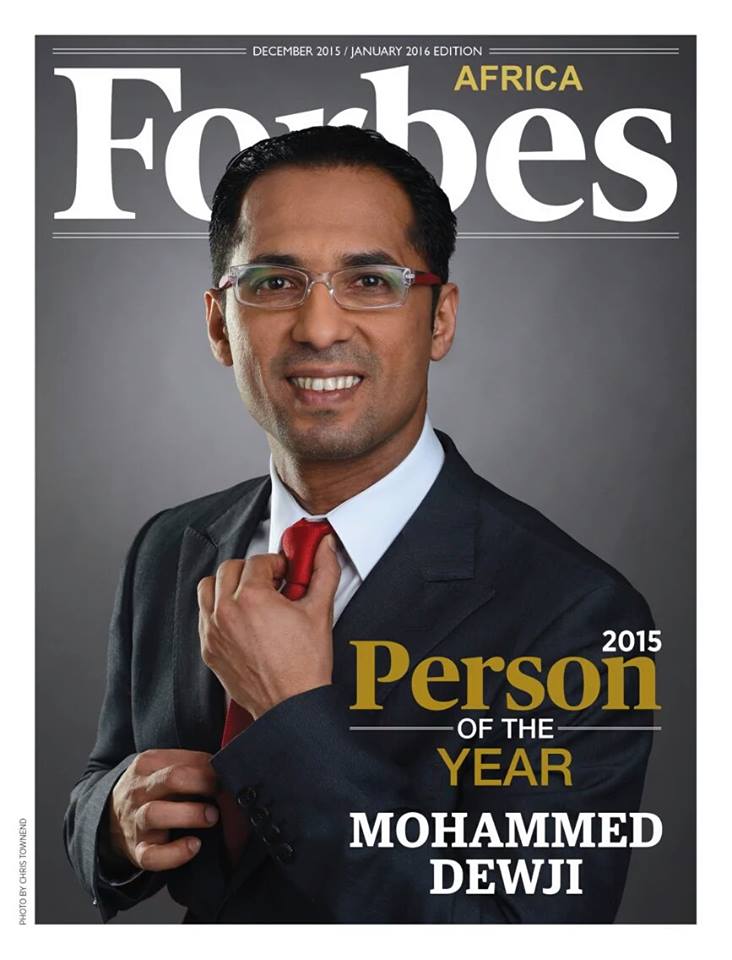 SWP: Photo: Tanzania's Billionaire Mohamed Dewji Named Forbes'Africa Person of The Year.