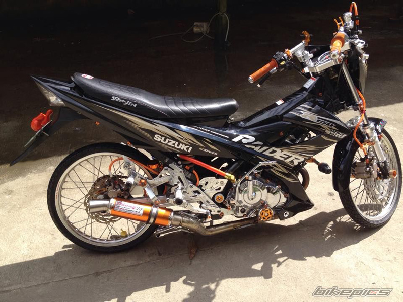 Kumpulan Foto Modifikasi Motor Suzuki Raider 150 Terbaru - Otomotiva