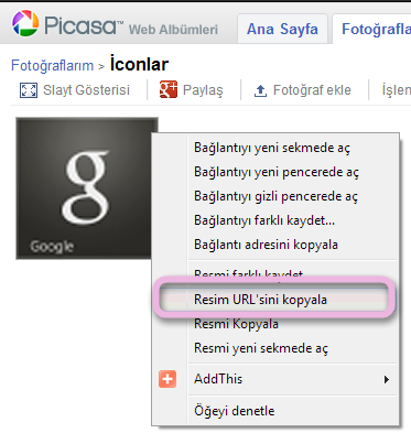 Bloguna Metro Stili CSS3 Sosyal Ağ Widgeti Ekle